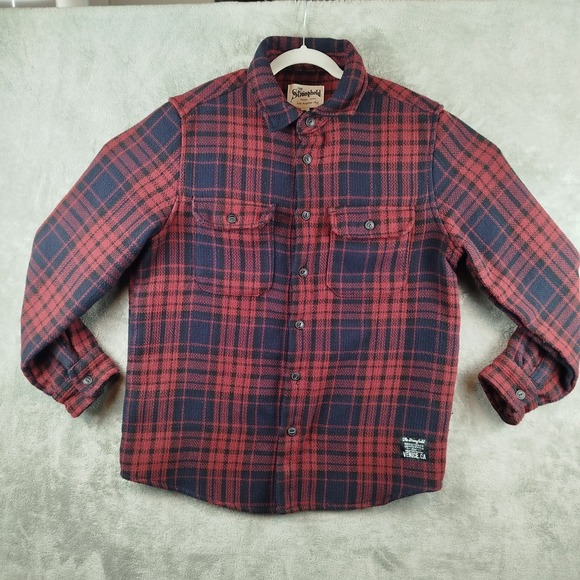 Primark | Shirts | The Stronghold Mens Shirt Medium Red Blue Lumber ...